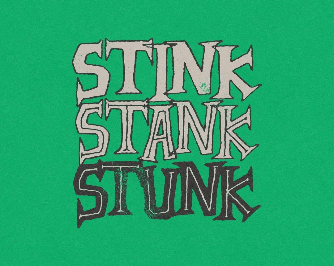 Stink Stank Stunk – the Grinch Christmas Retro Vintage Transparent PNG ...