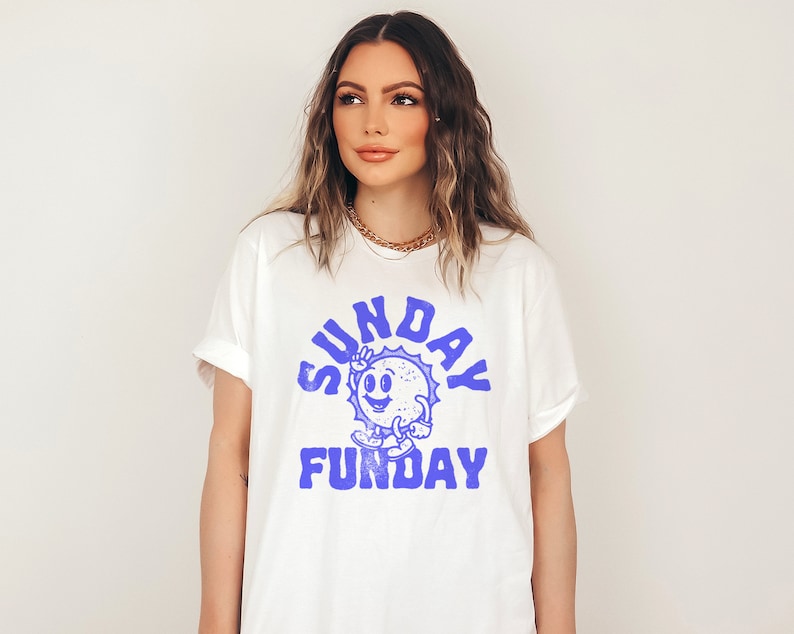 Sunday Funday, Sunday Brunch Cute Retro Vintage Sun Mascot Transparent ...
