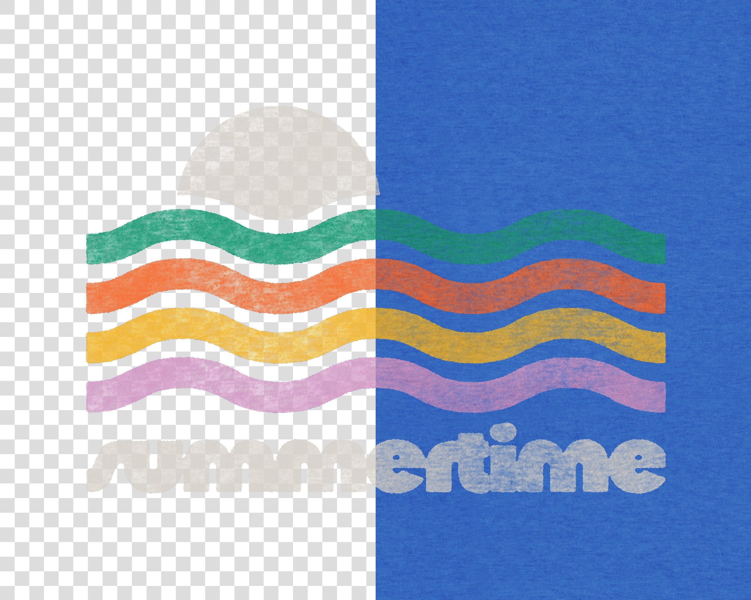 Summer Waves Beach Vibes Transparent PNG Digital Download for DTG ...