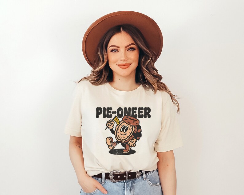 Pie-oneer Cute and Funny American History Pioneer Retro - Etsy
