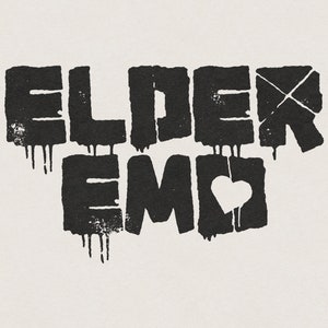 Elder Emo, Emo Night Emo Prom Funny and Humorous Screamo, MCR, Green ...