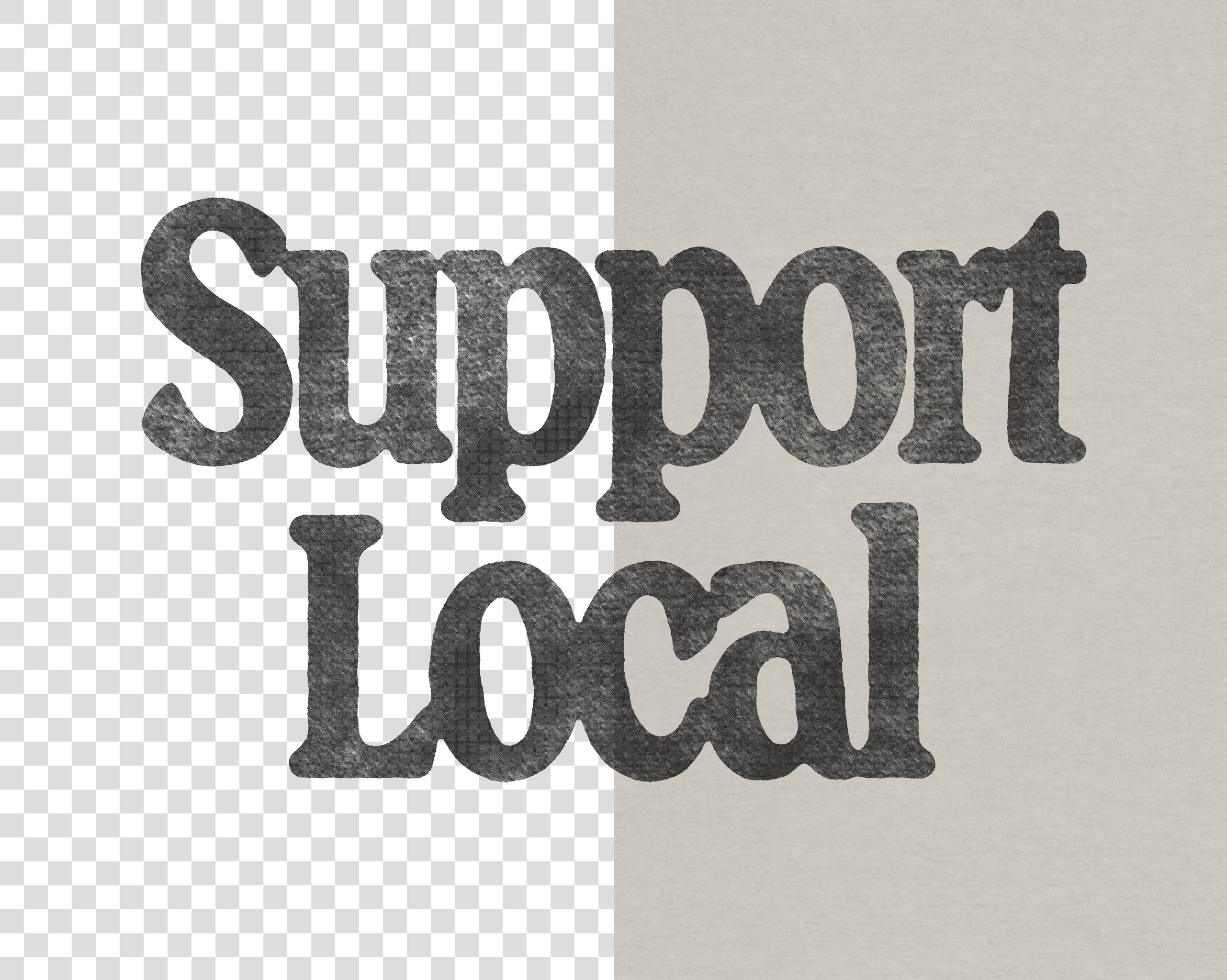 Support Local Businesses Transparent PNG Digital Download for - Etsy