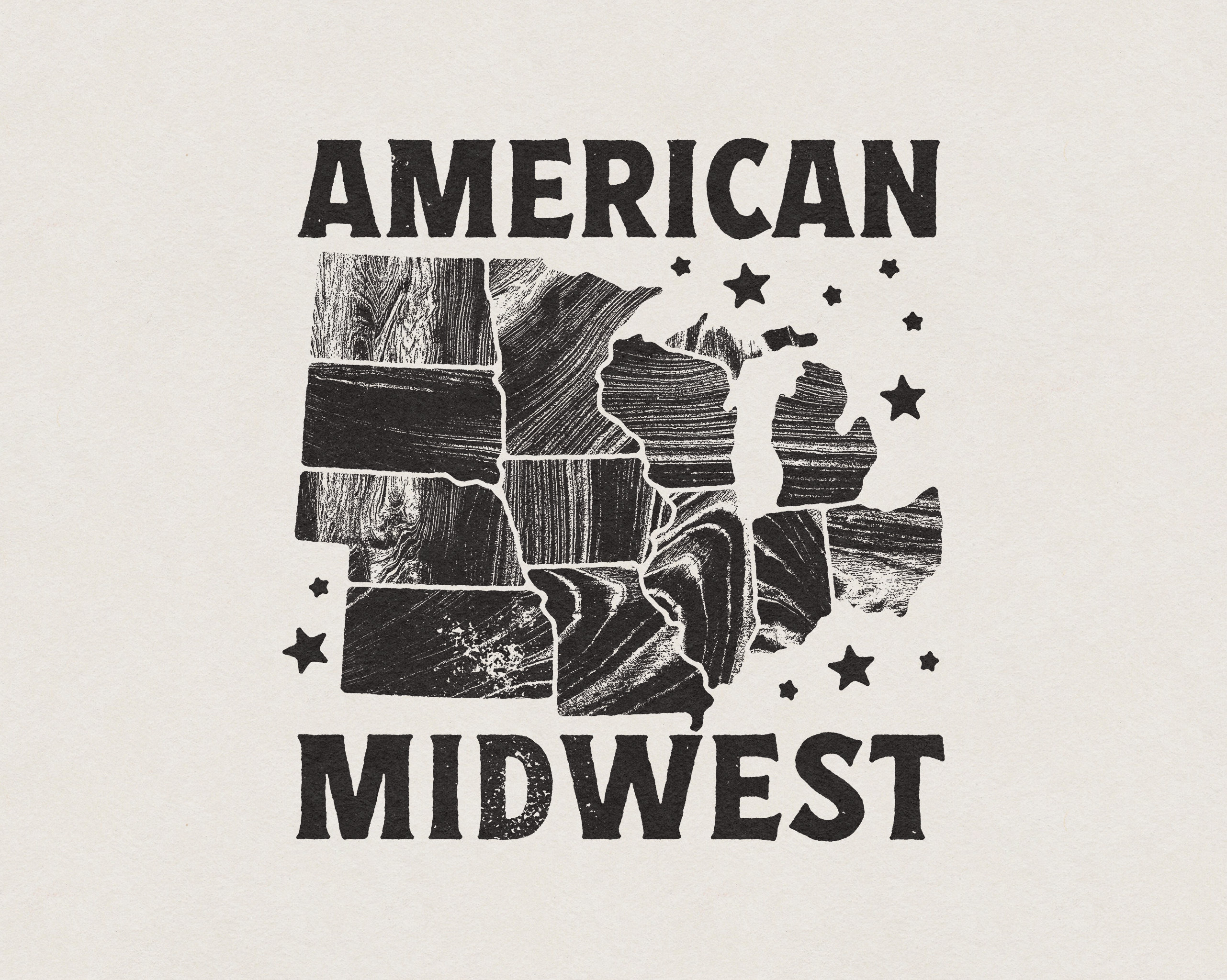 American Midwest Western Country Rustic Wood Texture Patriotic - Etsy