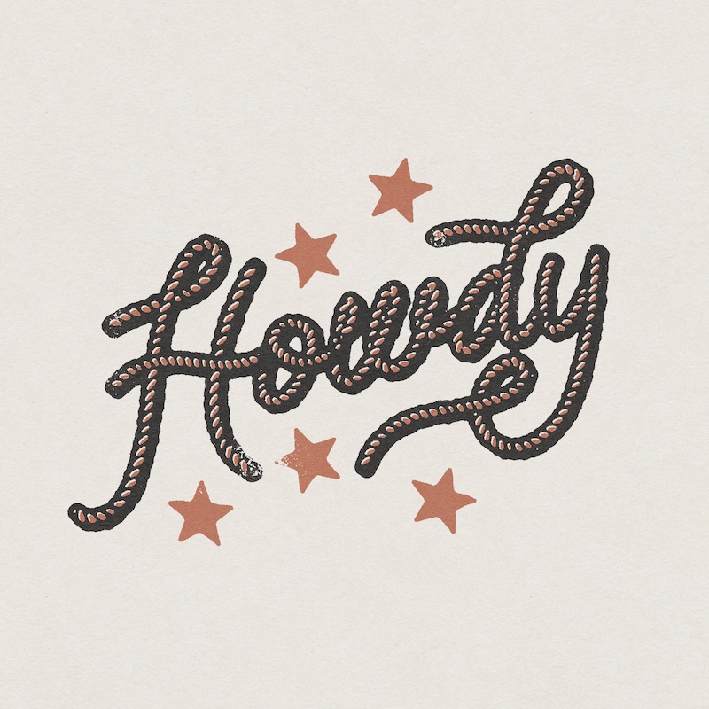 Howdy Font Svg - Etsy