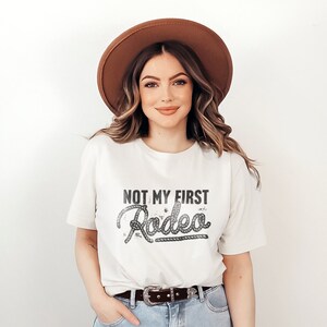 Not My First Rodeo American Cowgirl & Cowboy Vintage Country Western ...