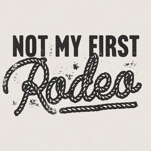 My First Rodeo Svg - Etsy