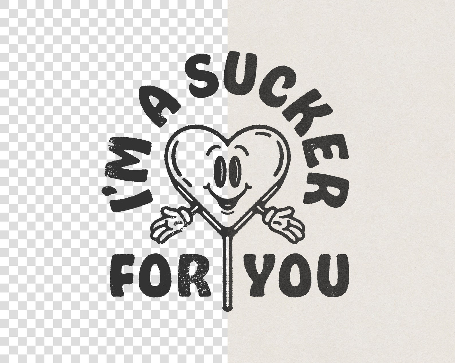 I'm a Sucker for You Cute Funny Retro Vintage - Etsy