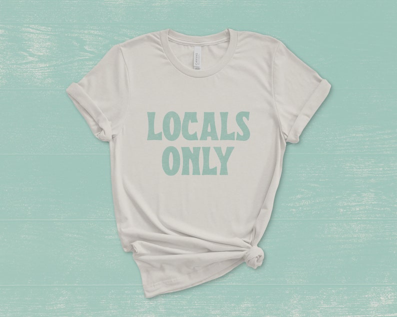 Locals Only Beach Vibes Transparent PNG Digital Download for DTG ...