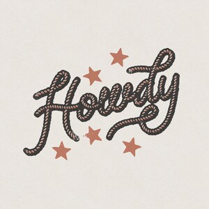 Howdy T-shirt Rope Funny & Humorous Country Western Cowboy Phrase and ...