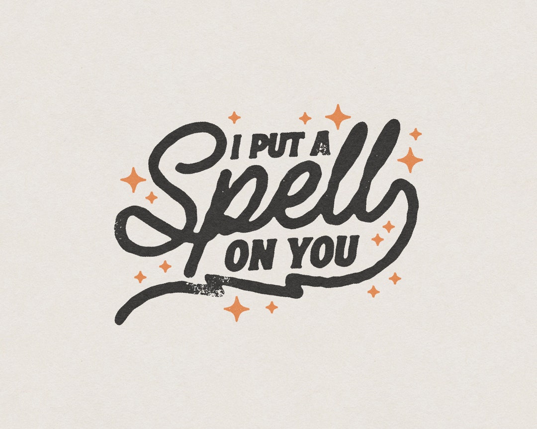 I Put a Spell on You Hocus Pocus Sanderson Sisters Quote Halloween ...