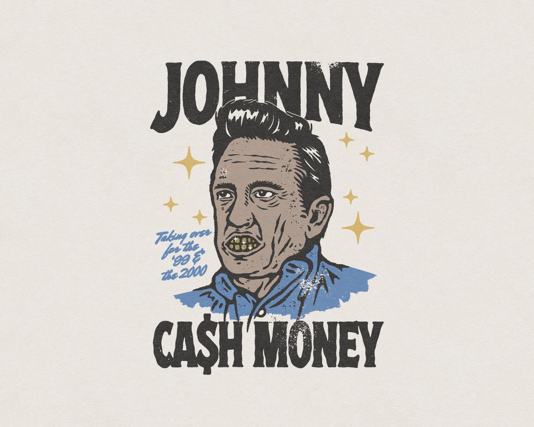 Johnny Cash Money Records Funny & Humorous Country Western Rap and Hip ...