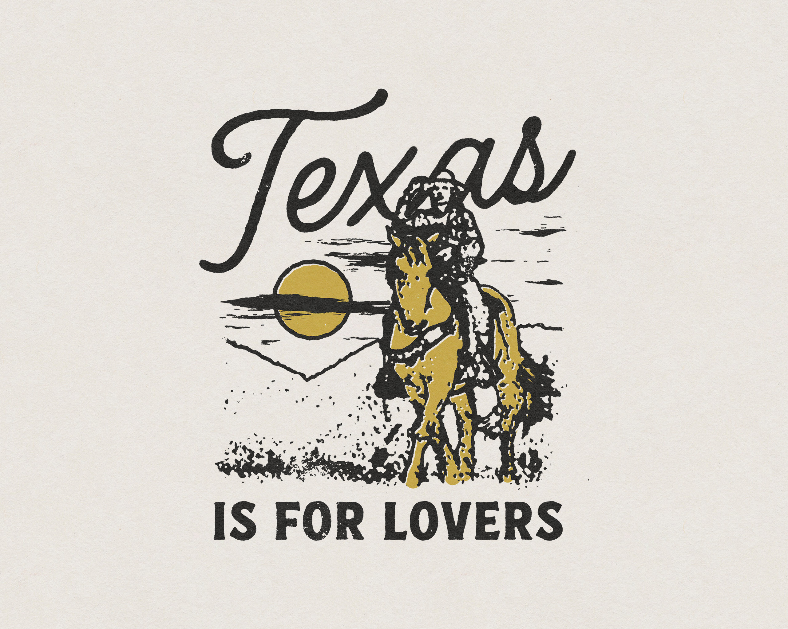 Texas is for Lovers American Western Country Cowboy Cowgirl - Etsy