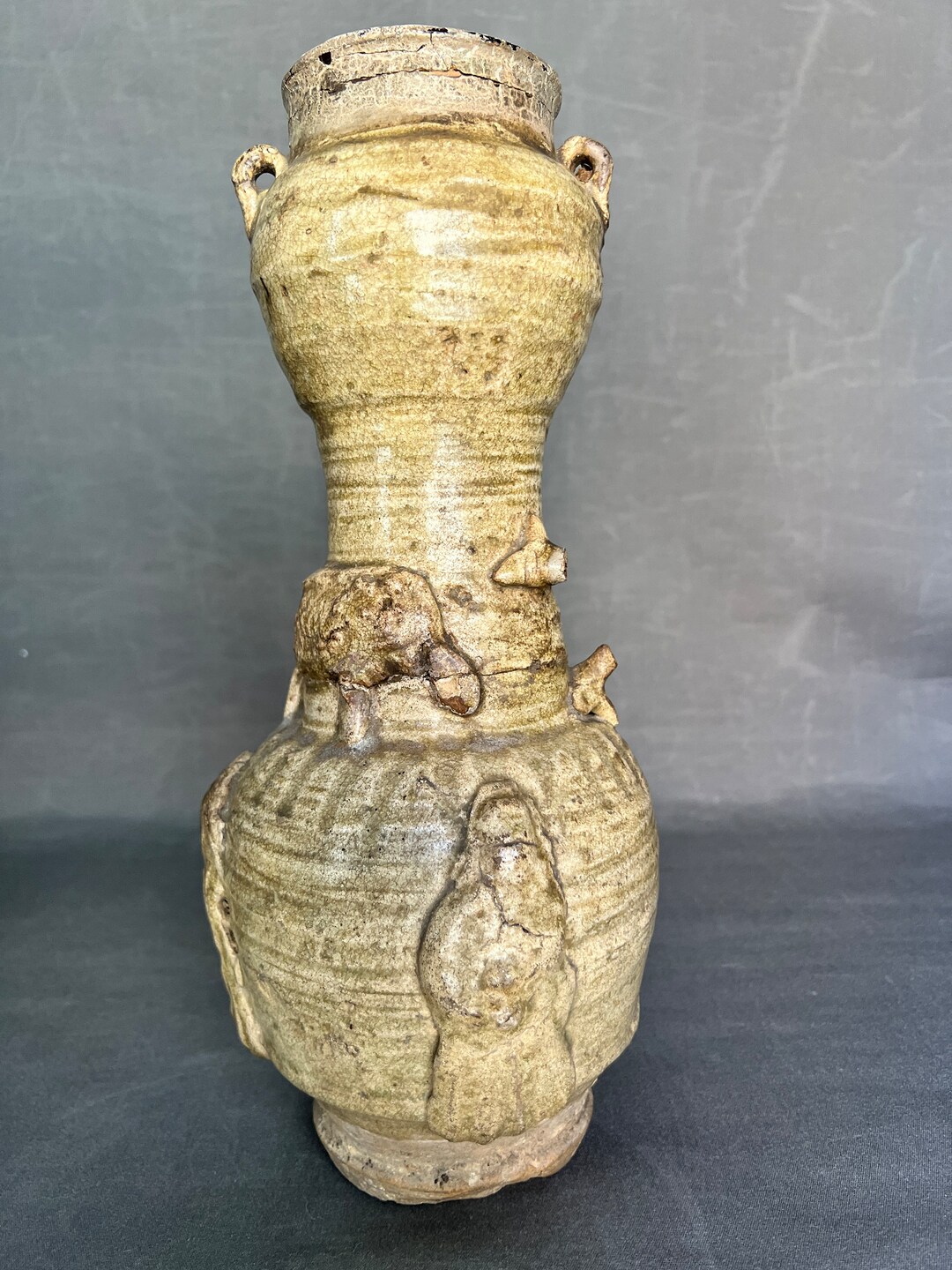 Celadon Jar Funerary, Song Dynasty 13th. Chinese Funeral Urn S. XIII - Etsy