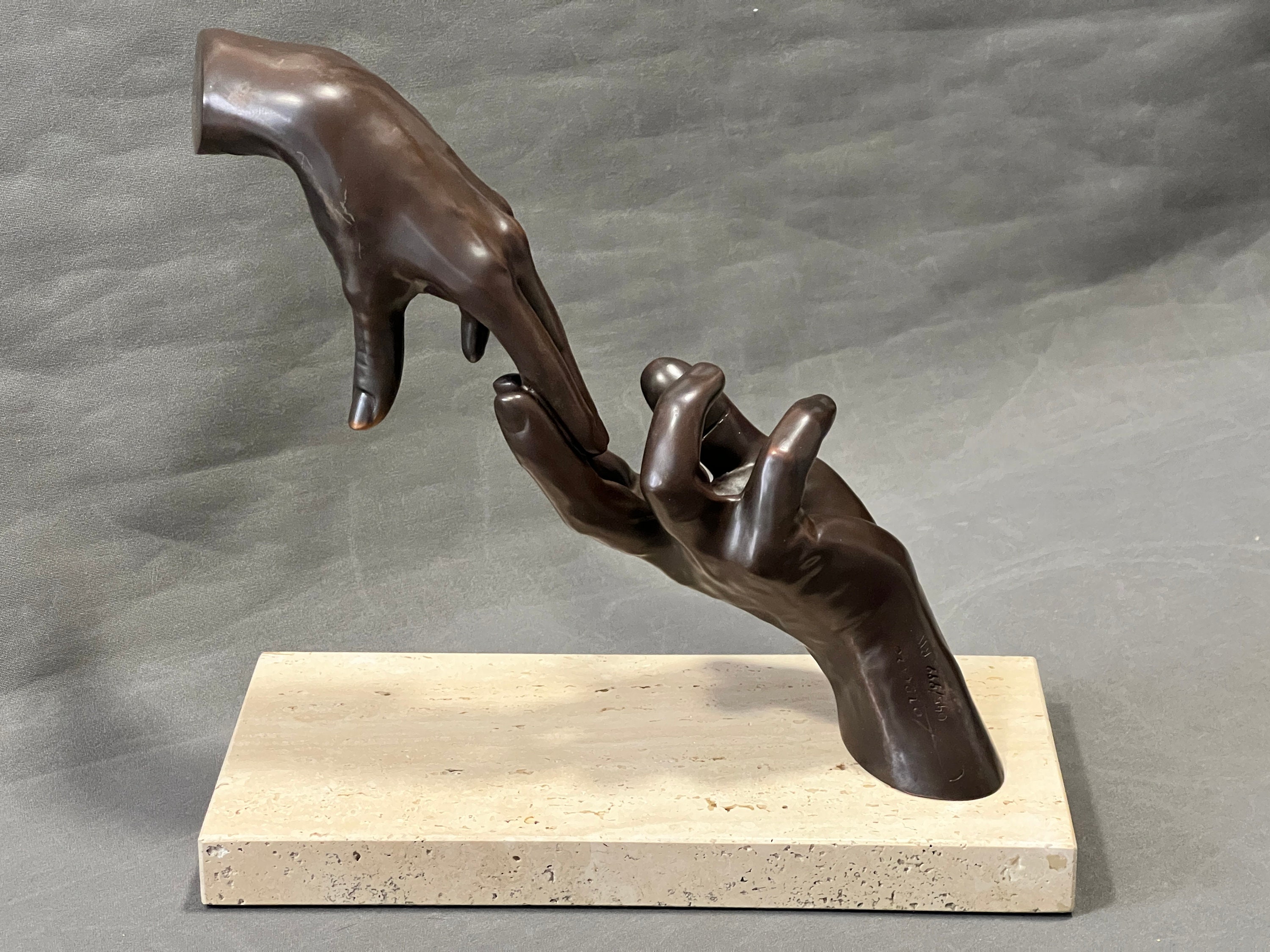 Lorenzo Quinn Sculpture With Box and Certificate Bronze - Etsy