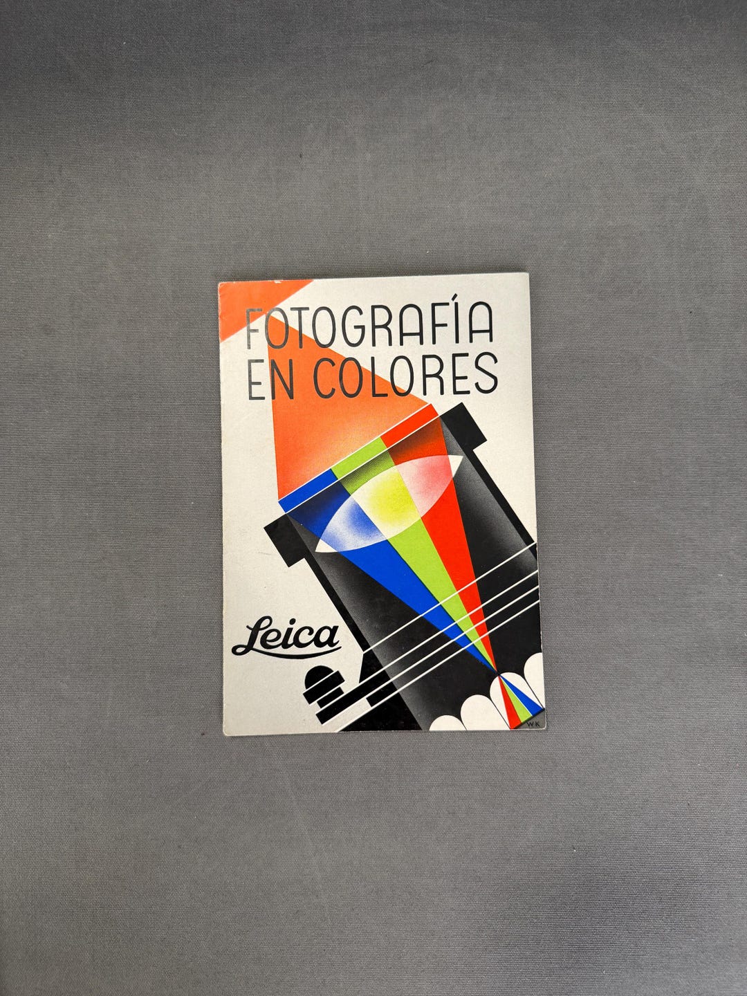 Leica, Color Photography Brochure From 1934. Spanish - Etsy