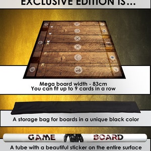 Exclusive Gameboard Limited Edition for Gwent the Legendary Card Game ...