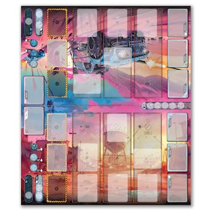 Radlands Custom Gameboard Game Board Mat New Unique CCG Card Playmat 2 ...