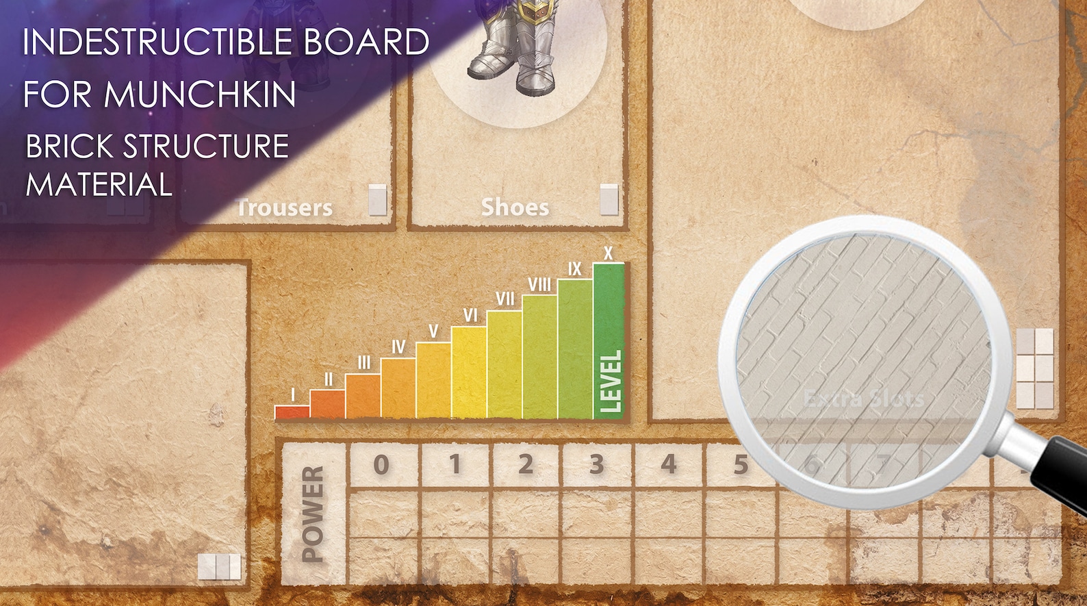 Munchkin Four Gameboard Game Board Mat New Unique CCG Card LCG Playmat ...