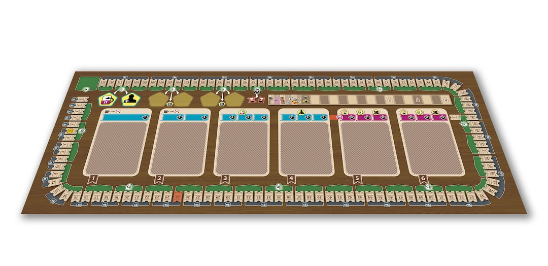 Ark Nova Custom Gameboard Game Board Mat New Unique CCG Card Playmat ...