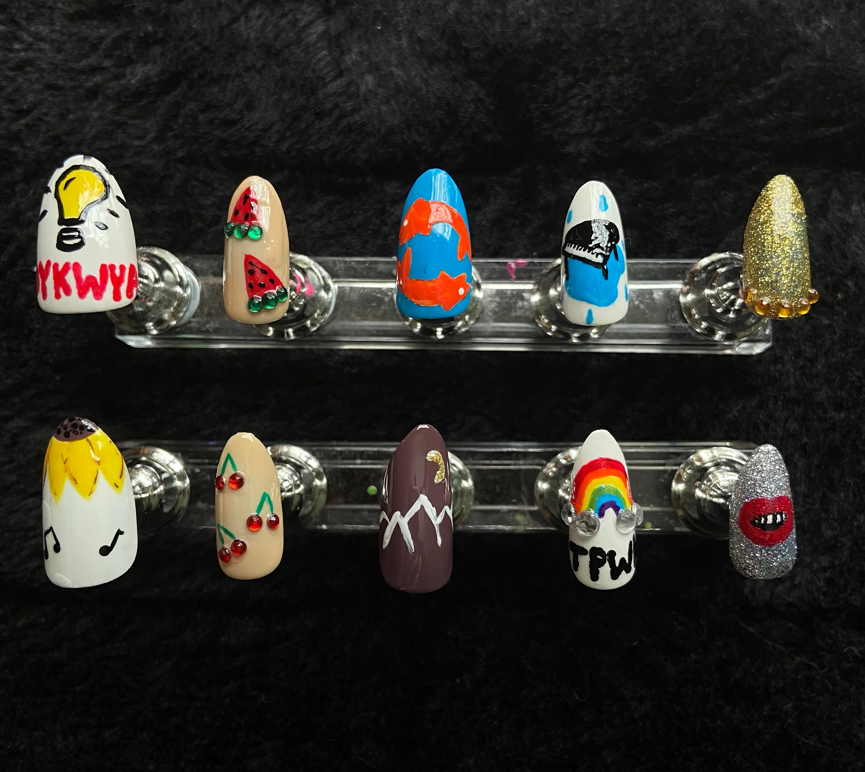 One Direction Stick On Nails