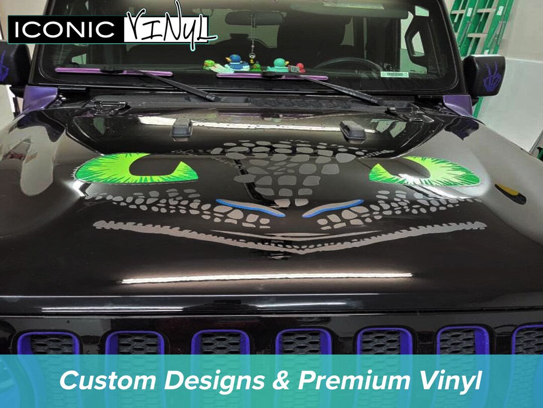 Hood Decal to Fit Jeep | Multi-layer - Etsy