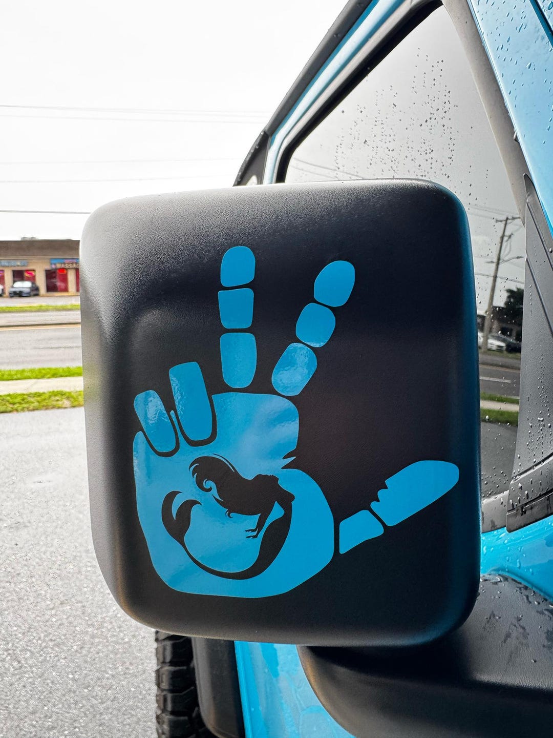 Hand Wave Decal to Fit Jeep | Custom Vinyl Decal - Etsy