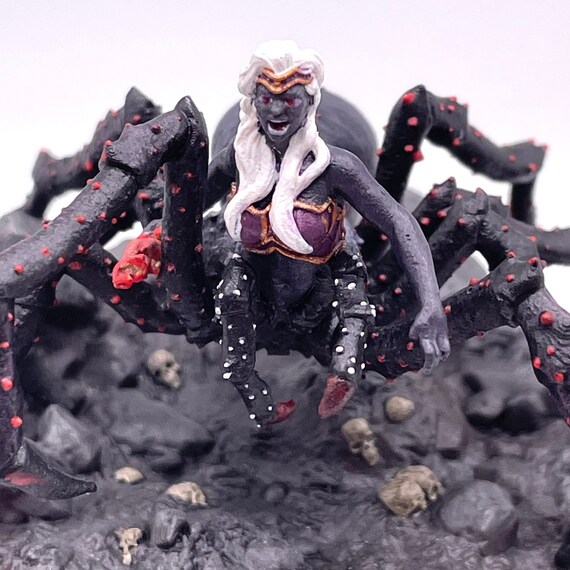 Drider Female Drow Spider Monster RPG Miniatures Dnd - Etsy