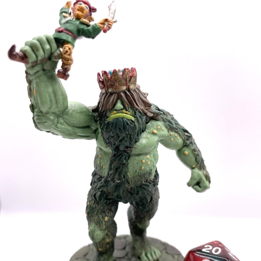 Marsh Swamp Giant King | RPG Miniatures | Dnd Painted Miniatures - Etsy