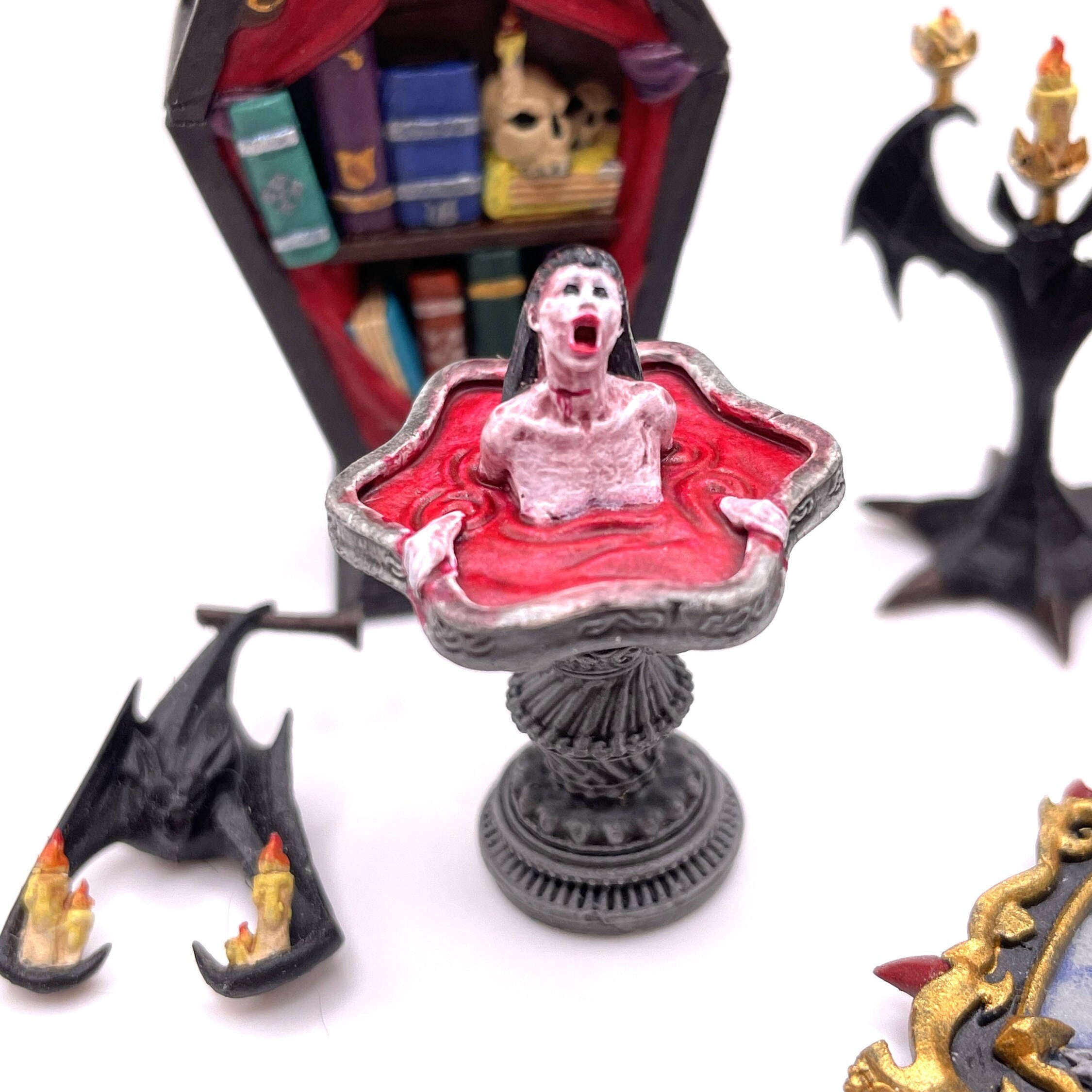 6-piece Set Vampire Castle Curse of Strahd | RPG Miniatures | Dnd ...