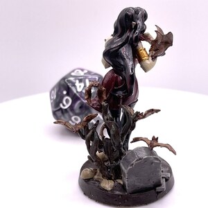 Undead Female Vampire With Bats RPG Miniatures Dnd Painted Miniatures ...