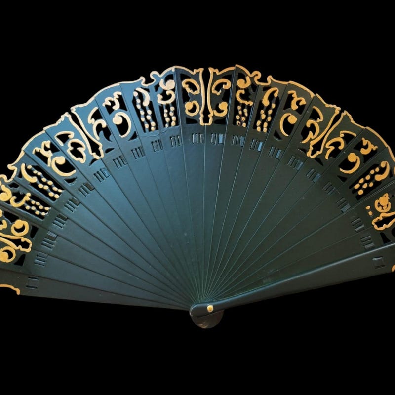 Spanish Hand Fan - Etsy