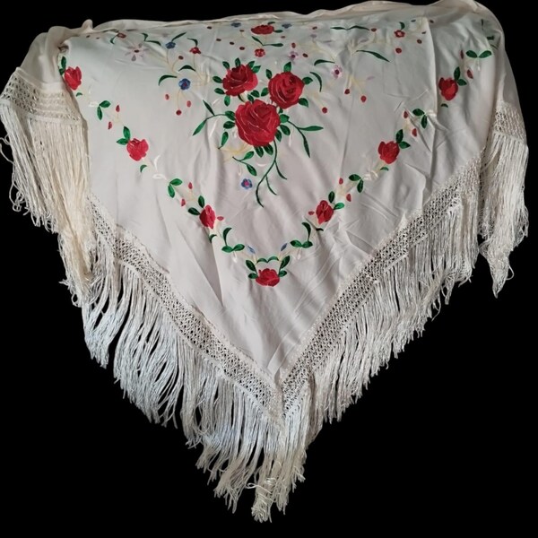 Flamenco Shawl - Etsy