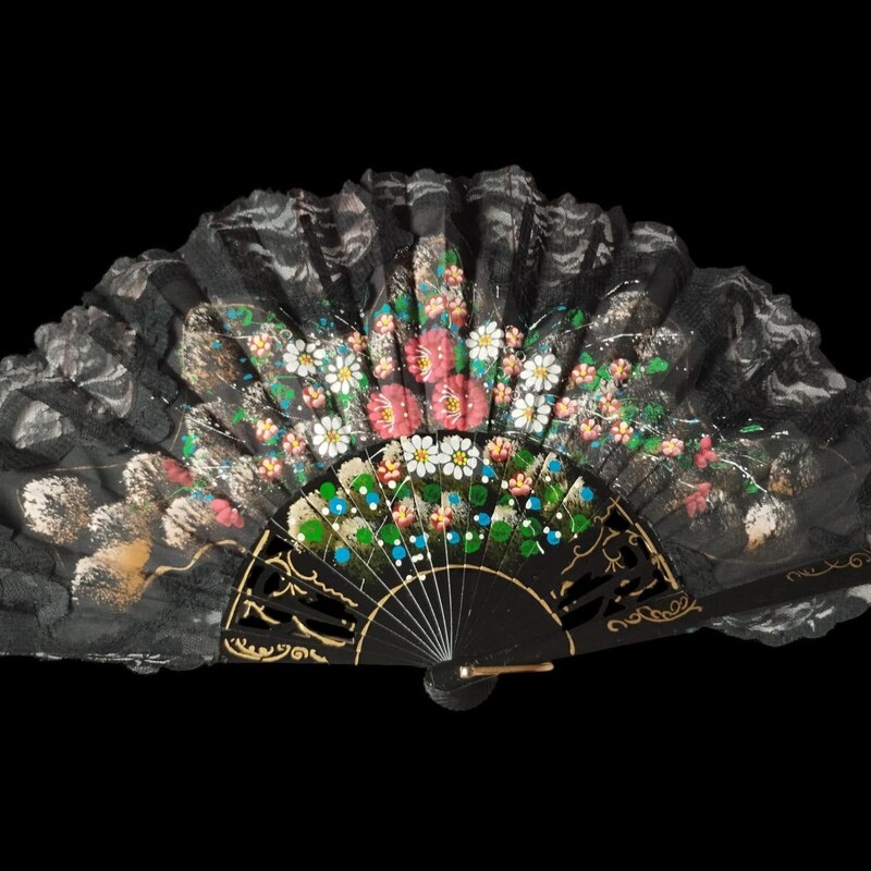 Lace Hand Fan - Etsy