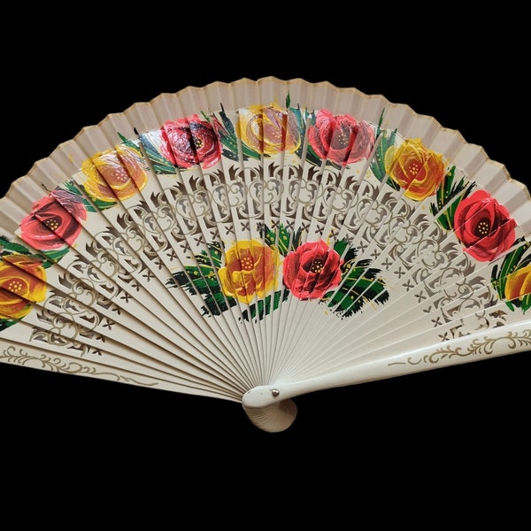 Spanish Hand Fan - Etsy