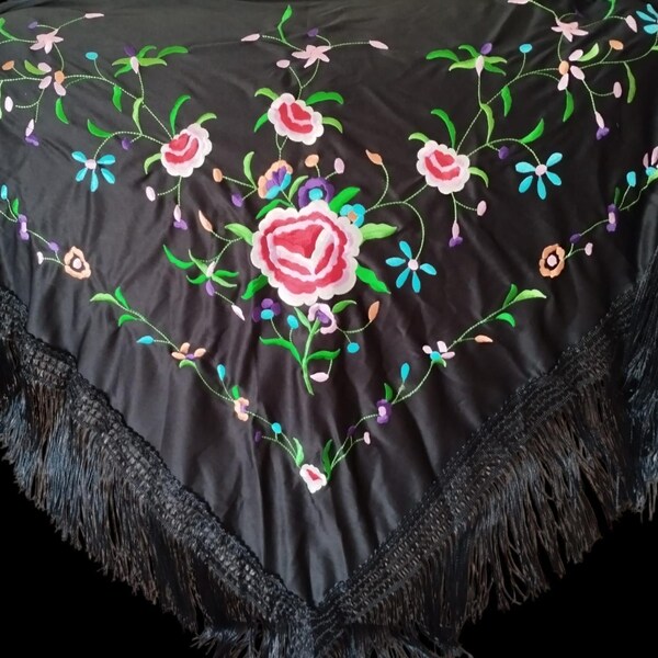 Spanish Shawl - Etsy