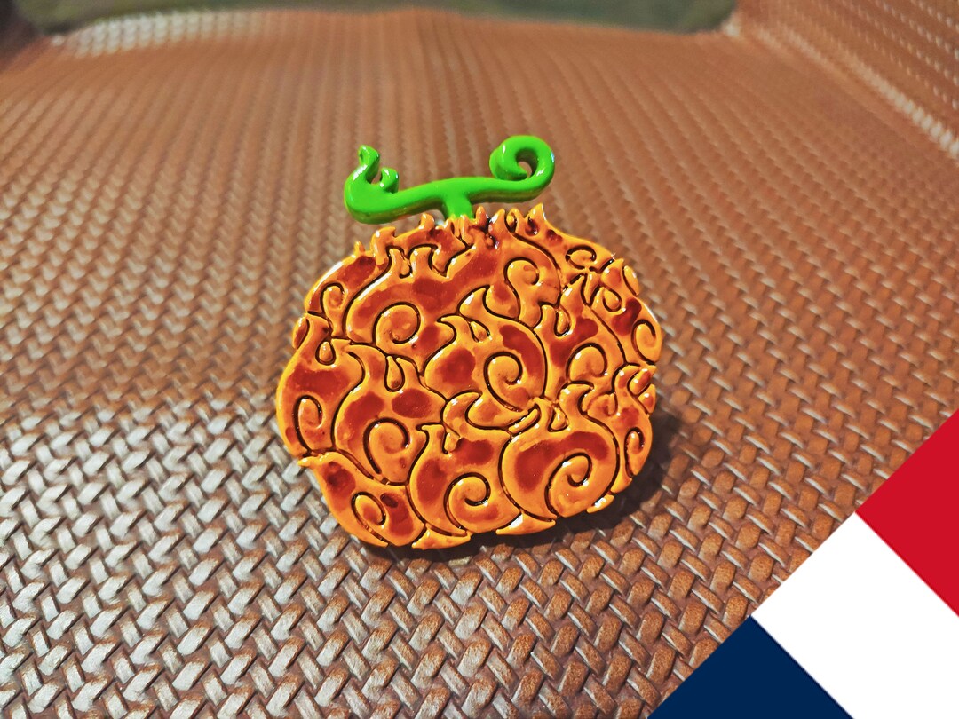 BADGE / MAGNET Ace Devil Fruit One Piece Inspired - Etsy
