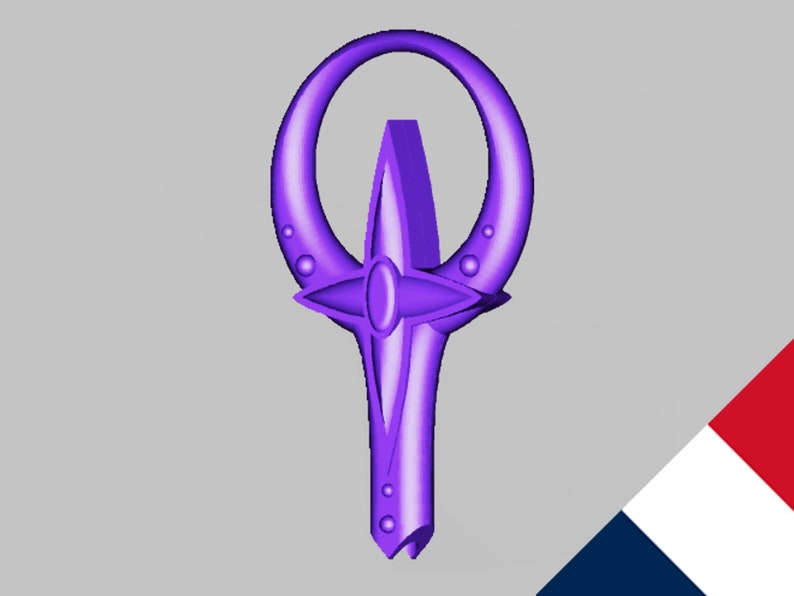 Staff / Wand Glimmer - She-ra Inspired - 3D Model - Etsy