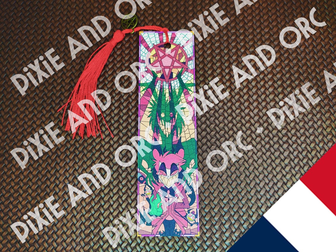 Hazbin Hotel Inspired Bookmarks - Etsy