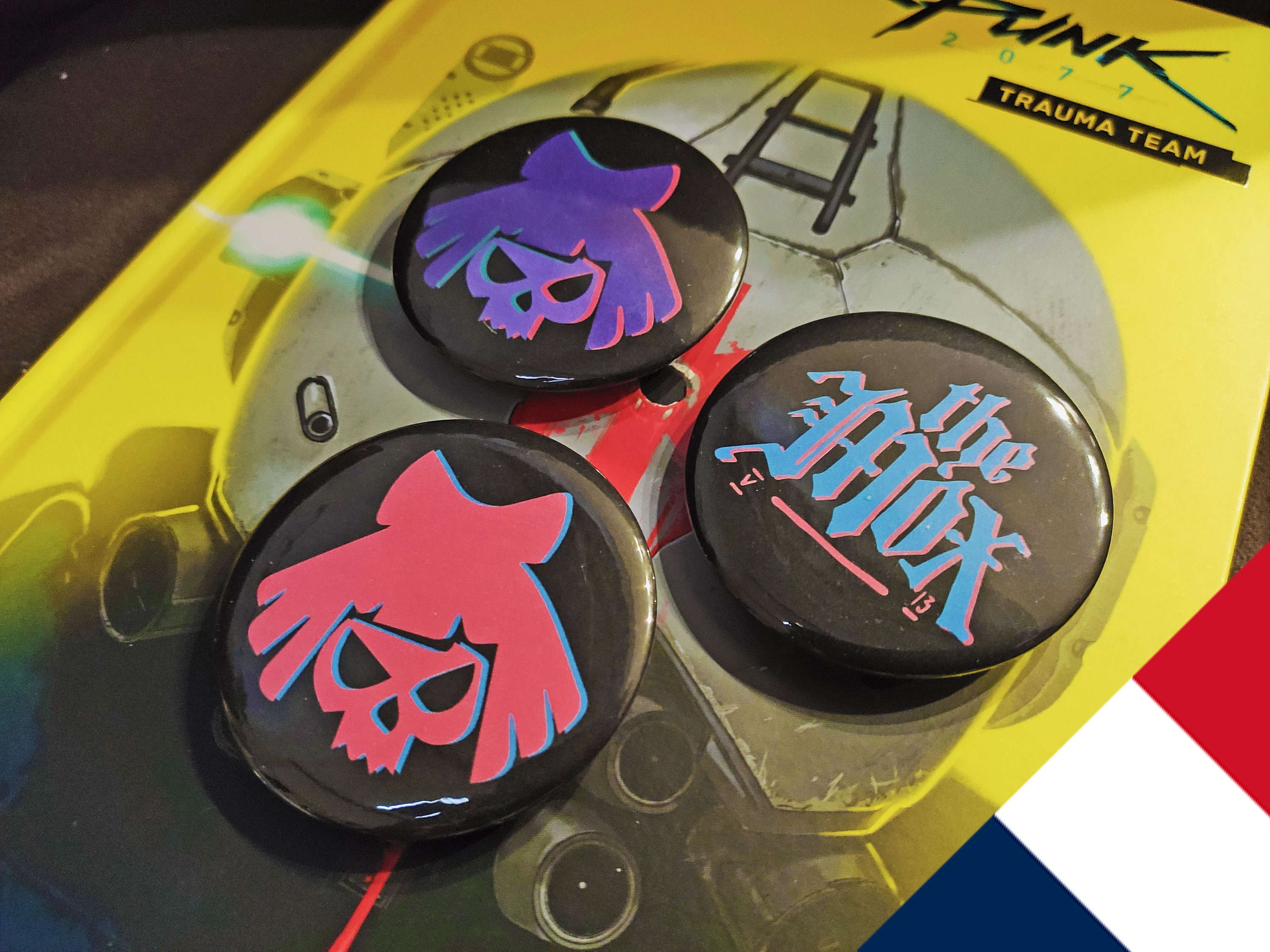 BADGE Moxes Cyberpunk 2077 Inspired - Etsy