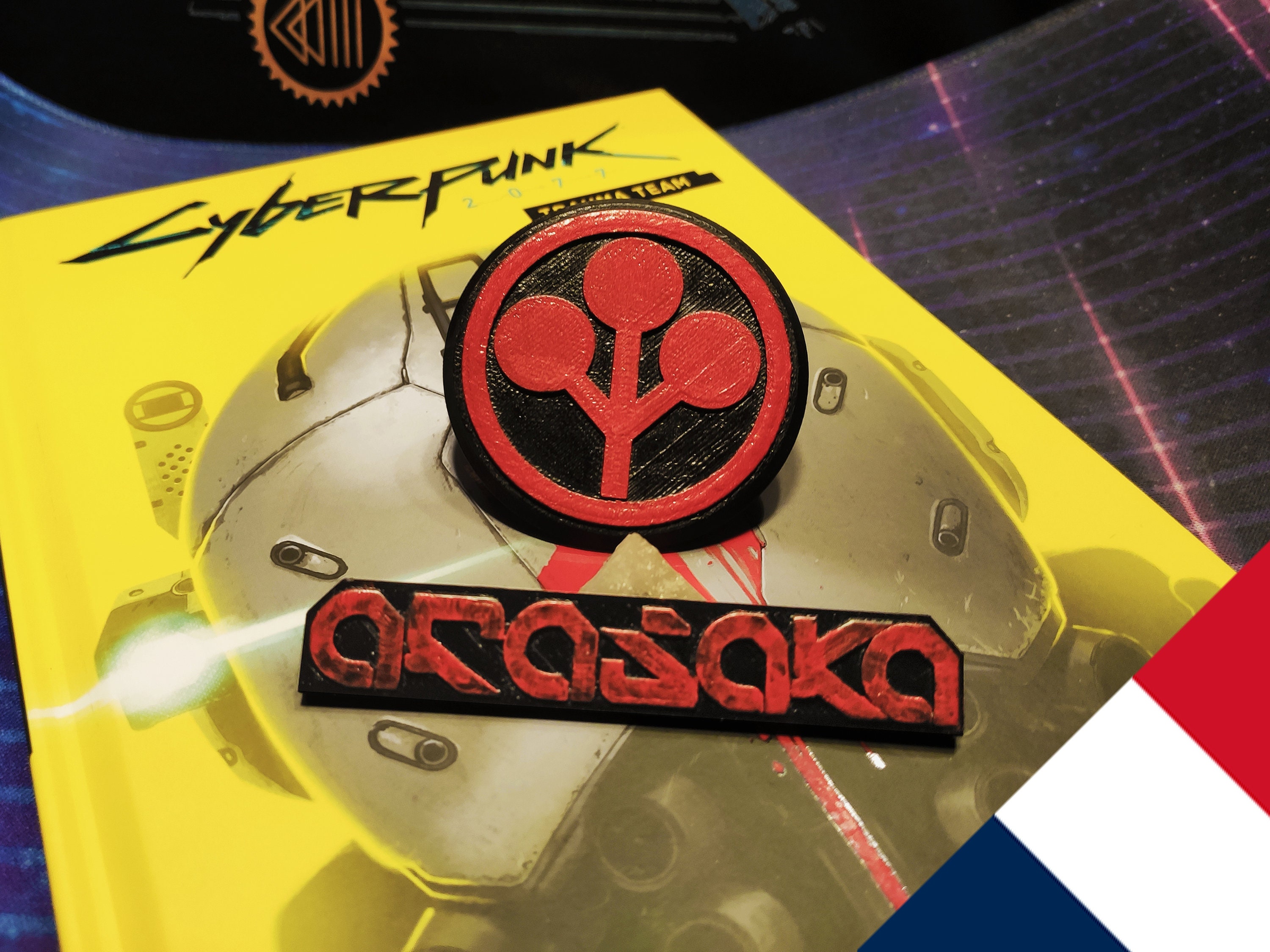 BADGE / MAGNET Arasaka Cyberpunk 2077 Inspired - Etsy