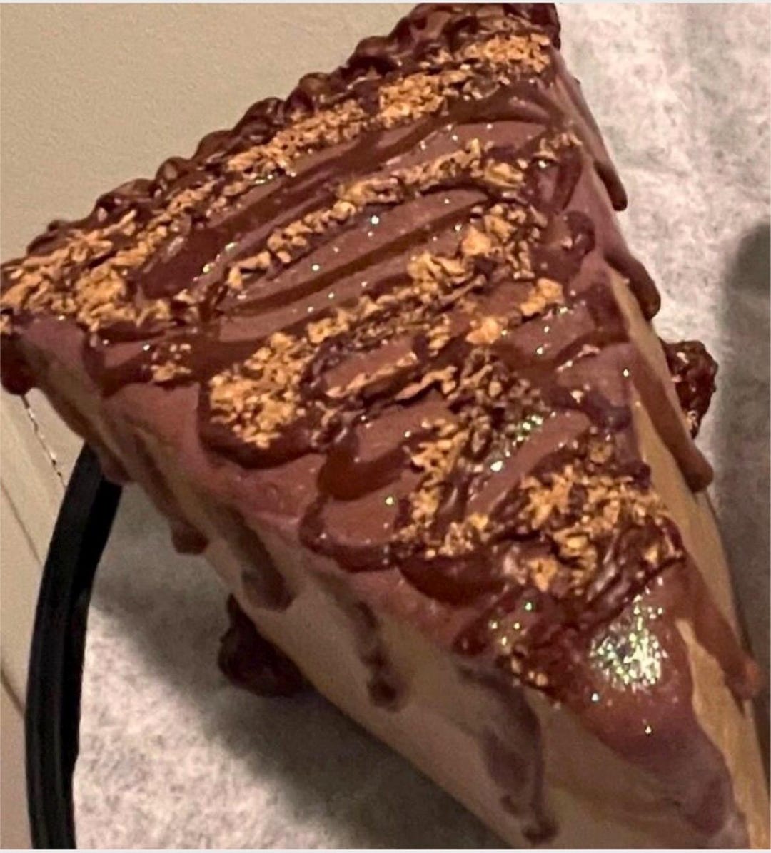 Salted Caramel Cake Display. Stage Prop. Therapy Prop. Home Staging ...