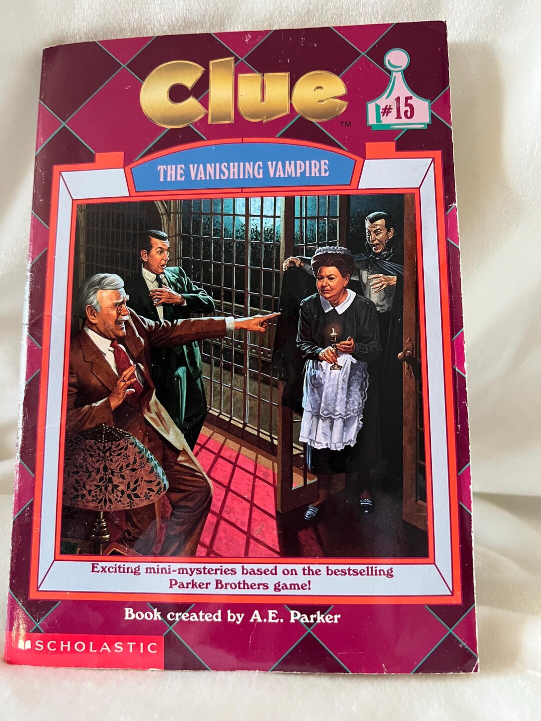 Vintage #15 Clue Children’s Chapter Book- the Vanishing Vampire - Free ...