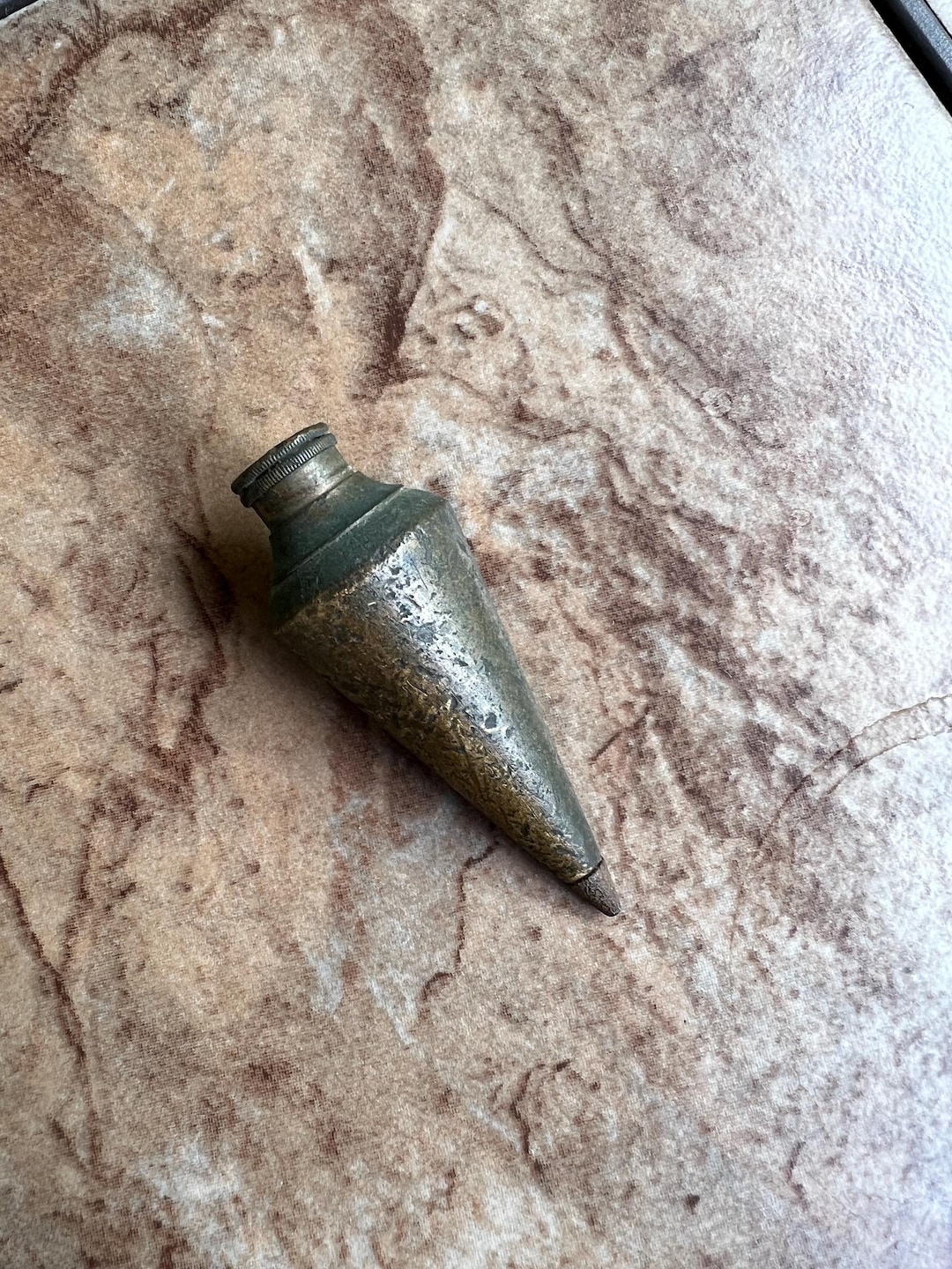 Vintage Brass Plumb Bob 1940s - Etsy