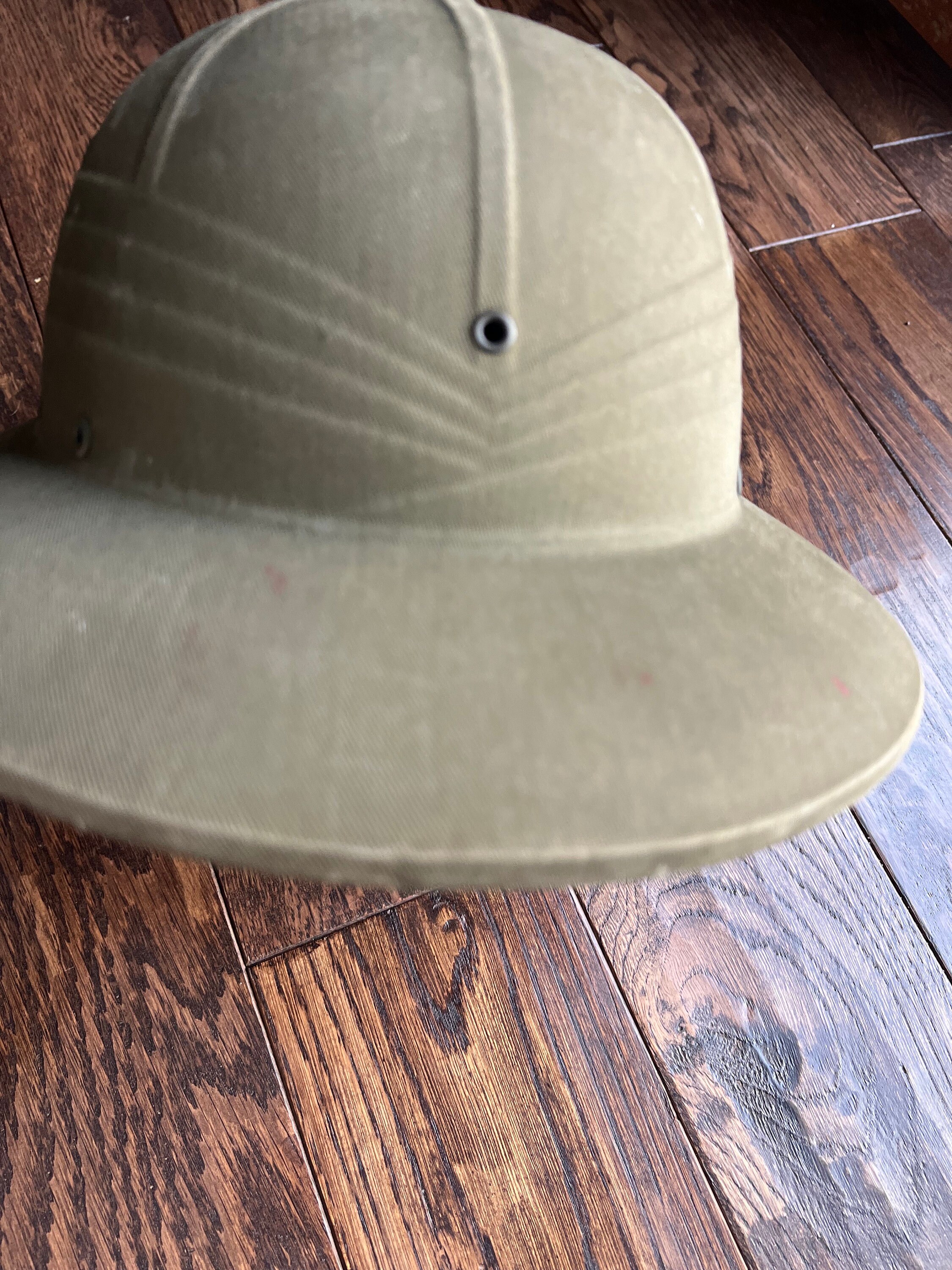 WWII Pith Helmet Vintage USN United States Navy Pith Helmet Military ...