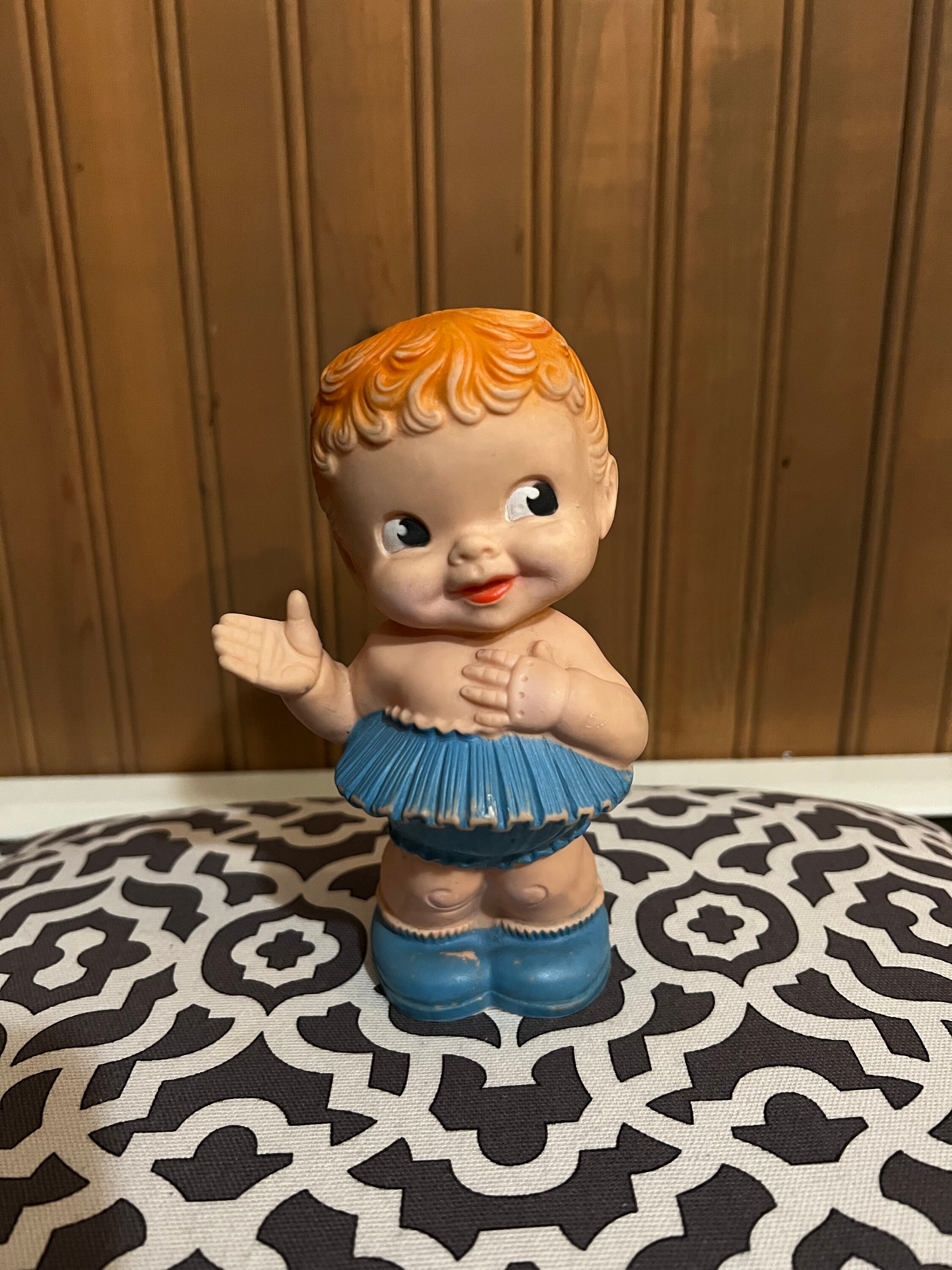 Vintage 1950’s Alan Jay Baby-squeaky Rubber Baby Toy - Works Well - Etsy