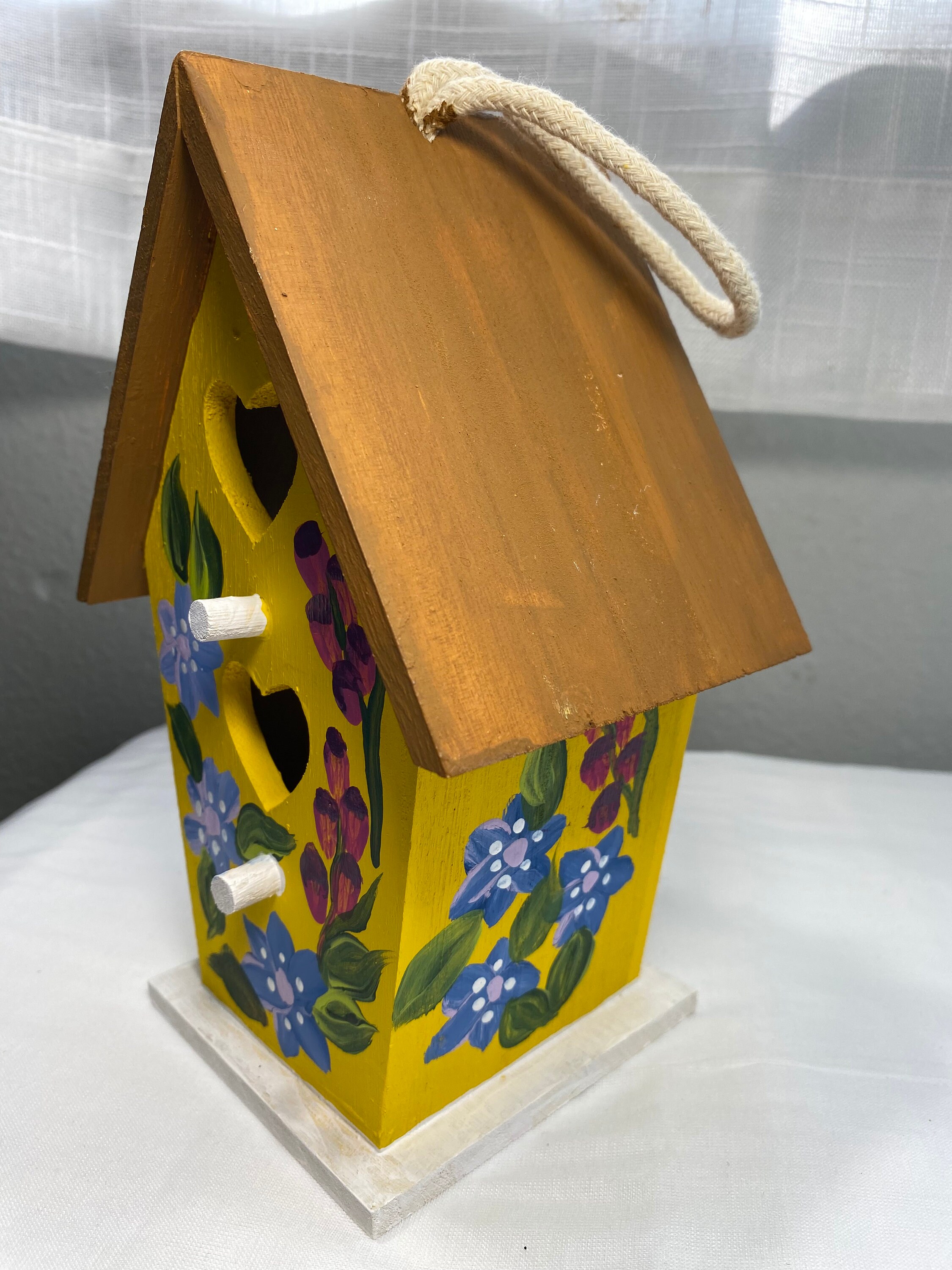Yellow Birdhouse - Etsy