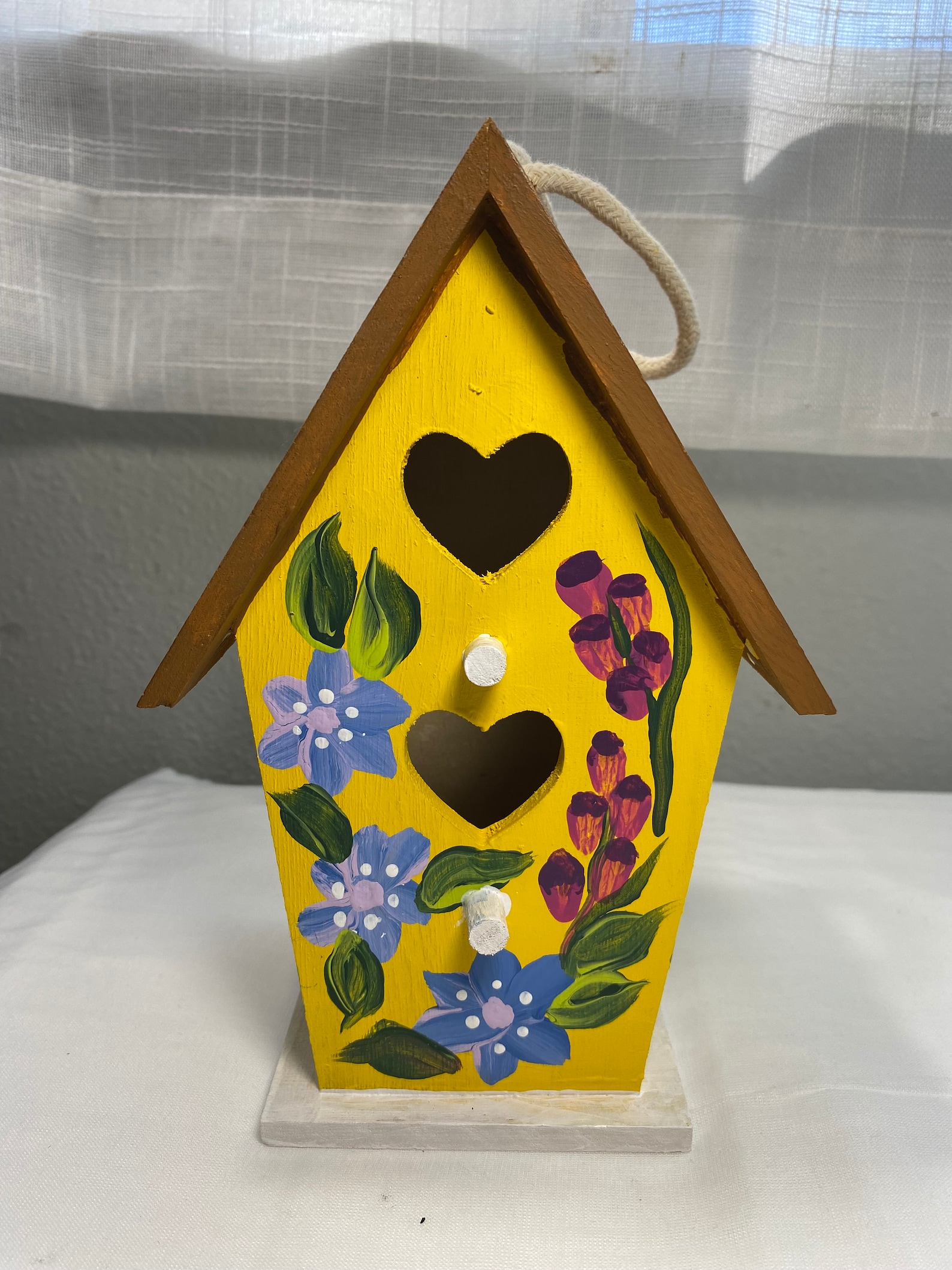 Yellow Birdhouse - Etsy