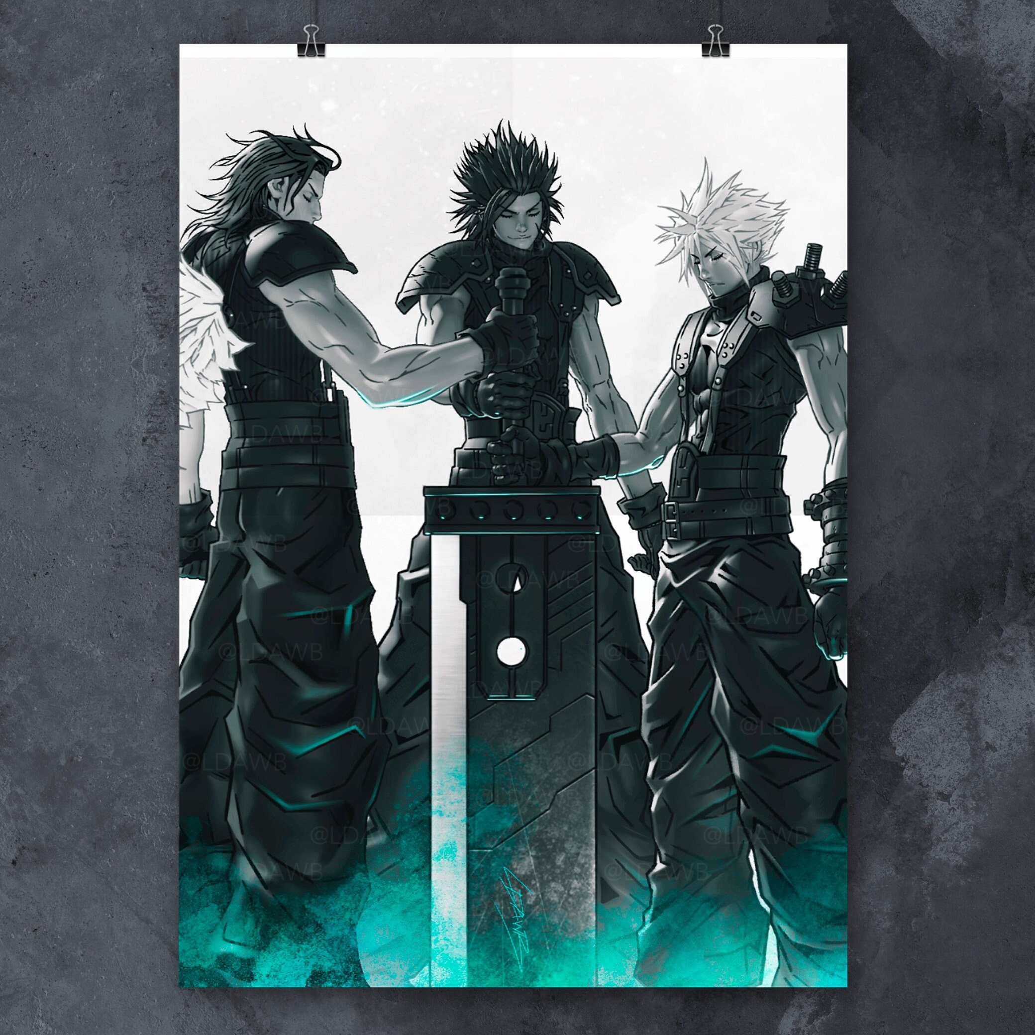 Final Fantasy Zack And Cloud