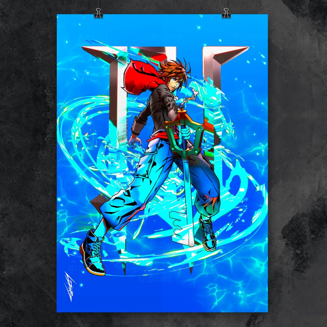 Sora's Awakening KH4 Limited Edition Art Print Kingdom - Etsy