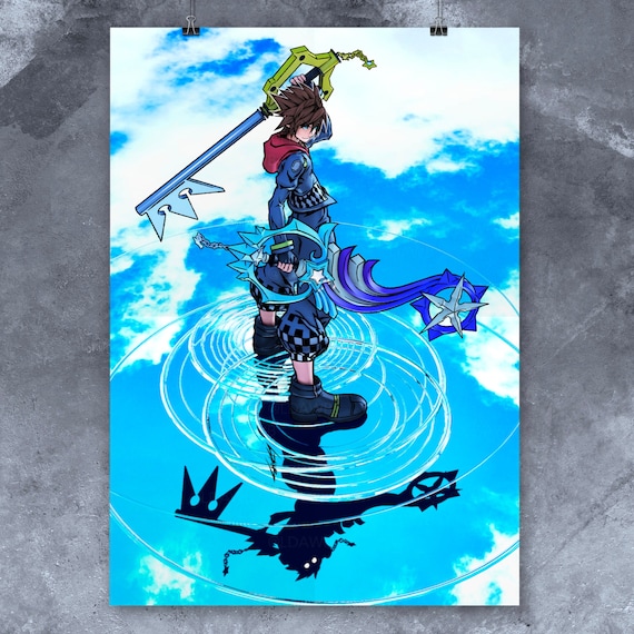 Sora's Shadow Kingdom Hearts Limited Edition Art Print - Etsy